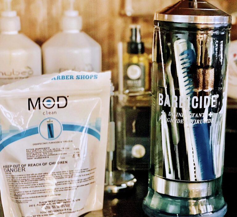 How to disinfect your hairdressing & babering tools? | HAIR SALON NAVY